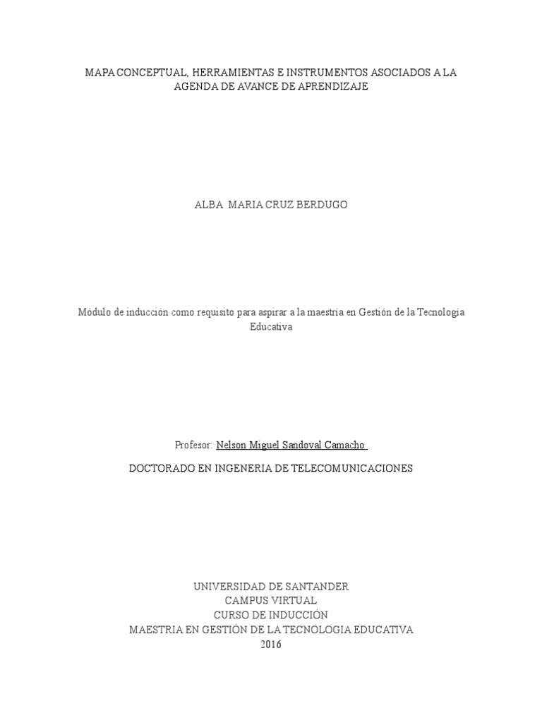 Alba Maria Cruz - Esquema - AAA - Doc o .PPT o | PDF