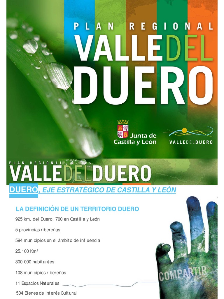 Plan - Valle - Duero PRESENTACIÓN | PDF | Turismo | Sustentabilidad
