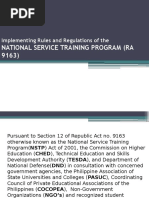 NSTP - CWTS Vision, Mission & Core Values | PDF | Social Science