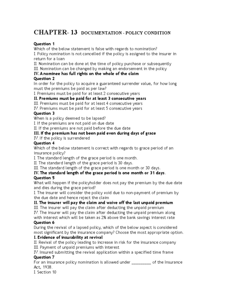 CHAPTER-life Insurance | PDF | Insurance | Financial Risk