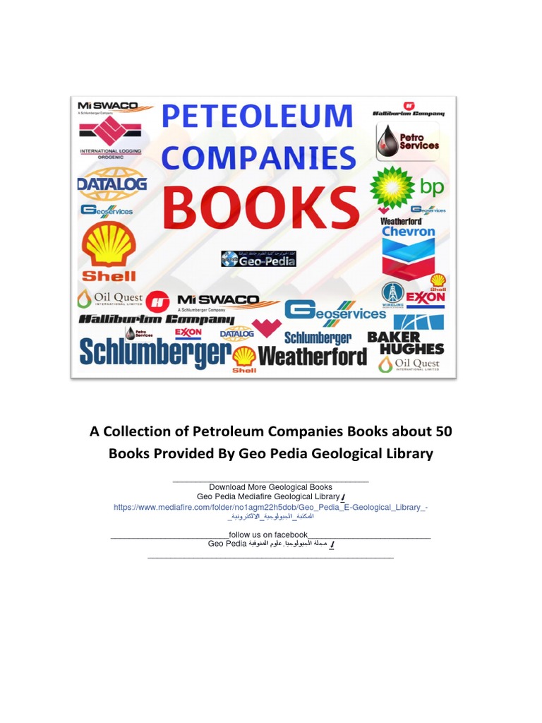 50 Petroleum Companies Books (All Down. Links) @geo Pedia | PDF ...