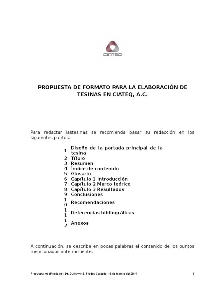 Formato de Tesina | PDF | Hipótesis | Conocimiento