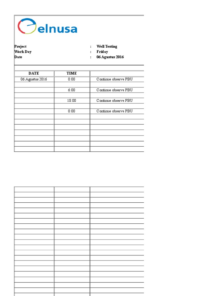 Daily Report MTU Unit | PDF | Oils | Units Of Measurement