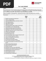 Multidimensional Life Satisfaction Scale | PDF