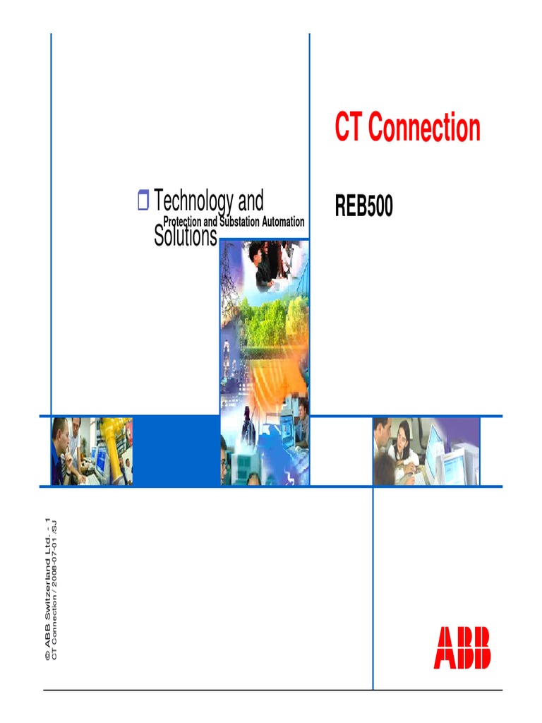 REB500 CT Connection English | PDF