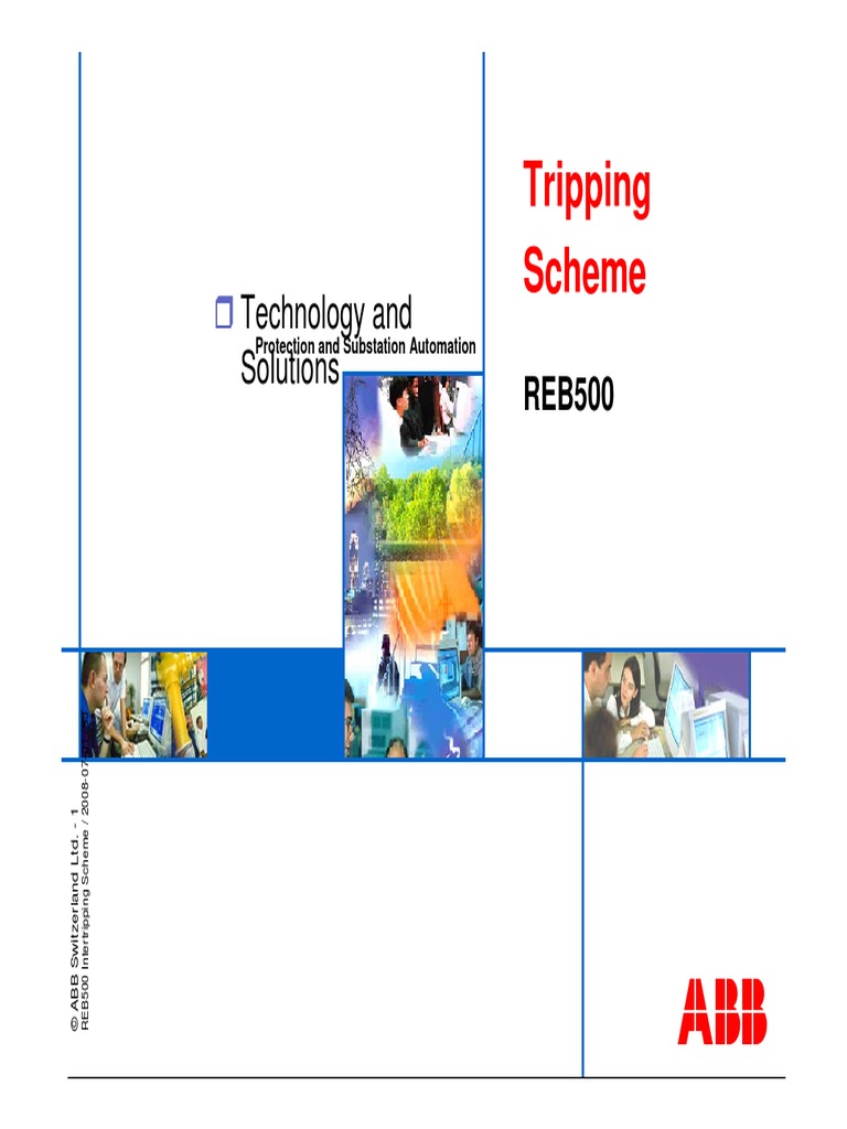 REB500 Intertripping Scheme English | PDF