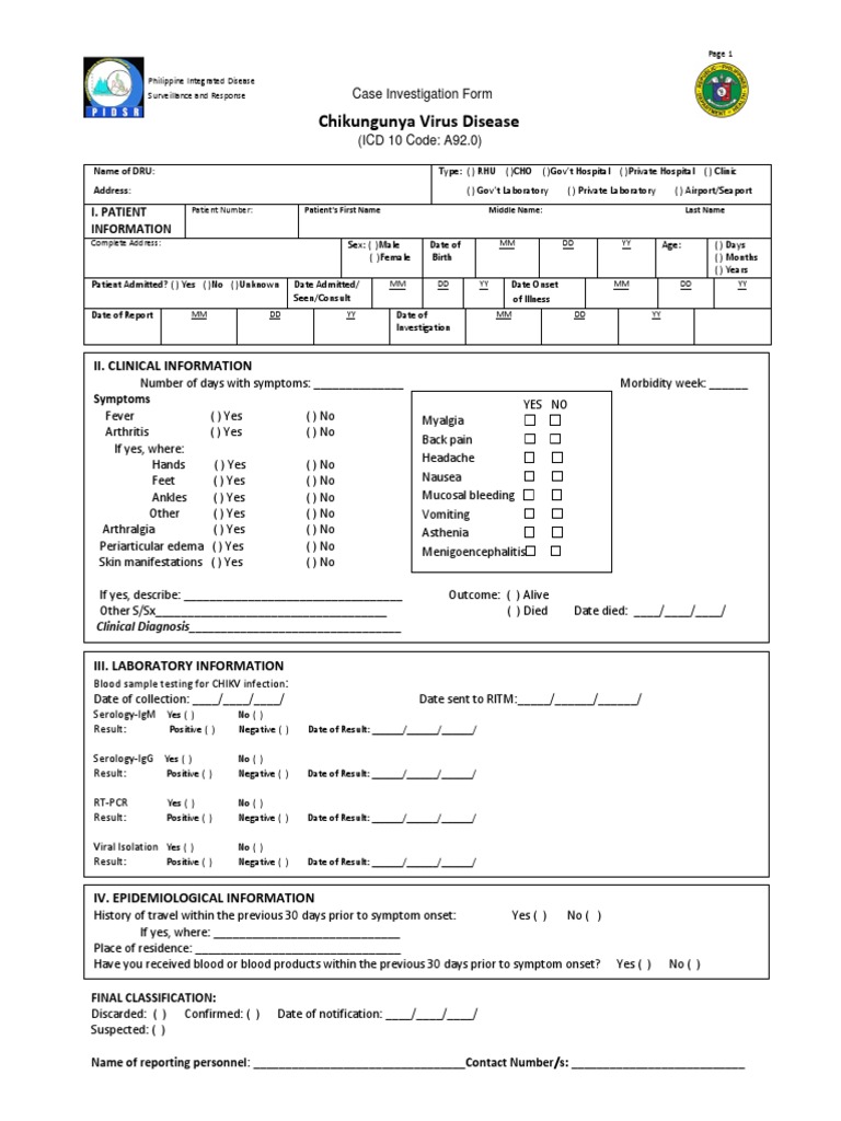 CHIKV CRF | Microbiology | Medical Specialties