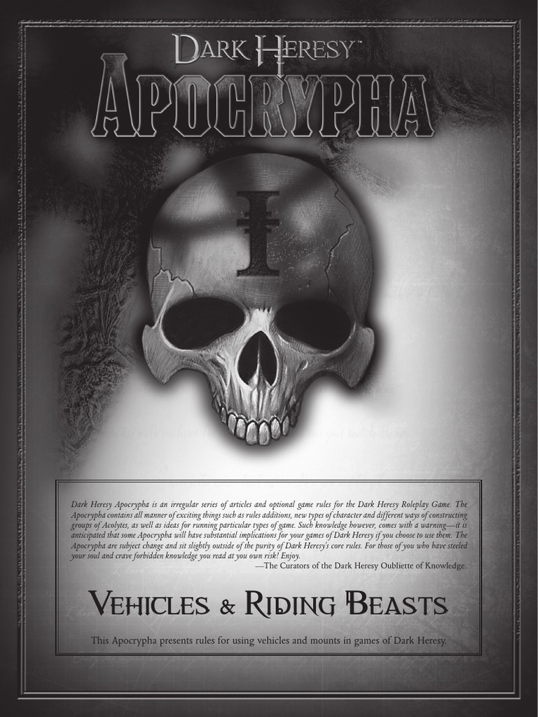 Dark Heresy Vehicles | PDF | Armoured Fighting Vehicles | Vehicles