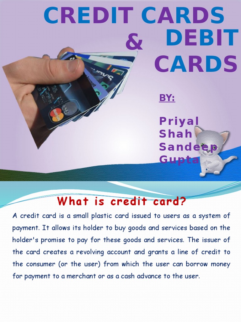 CREDIT AND DEBIT CARDS EXPLAINED | PDF | Credit Card | Debits And Credits