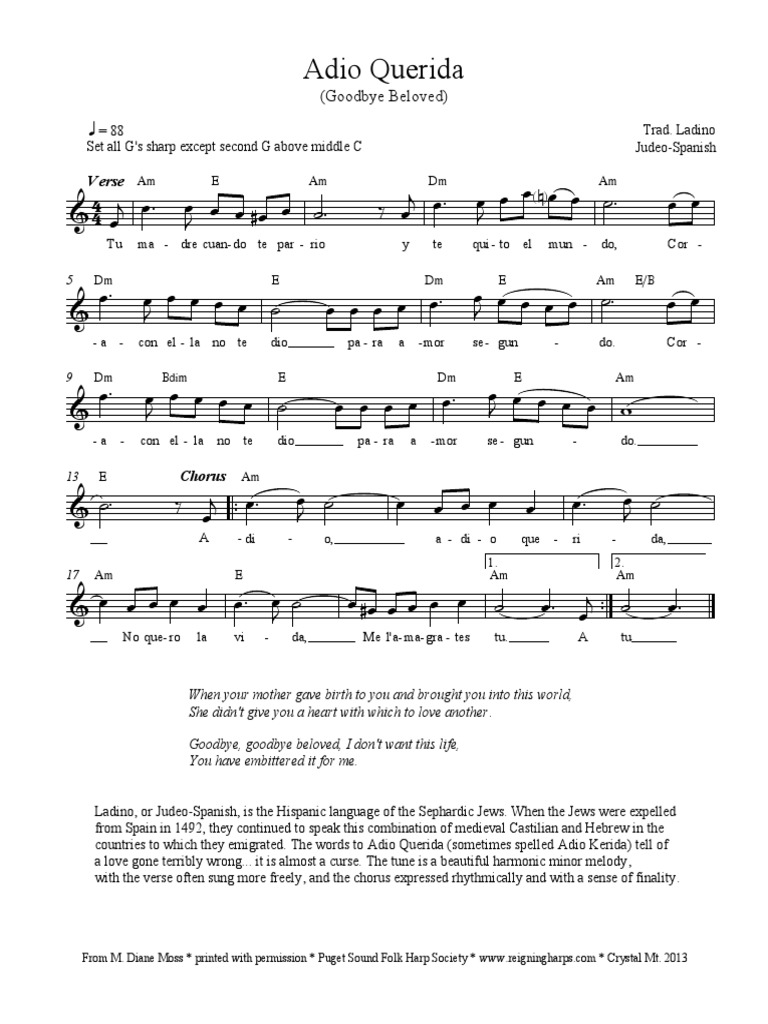 Adio Querida: Lyrics and Meaning | PDF | Language Arts & Discipline | Art