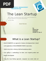 The Lean Startup | PDF | Lean Startup | Startup Company