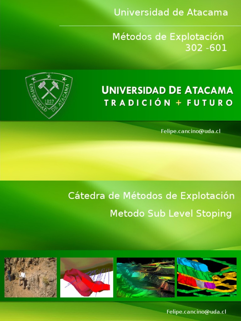 04 Sub Level Stoping | PDF | Minería | Science