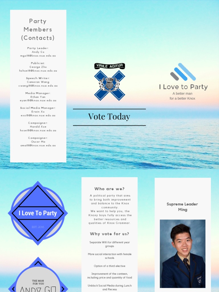 Knox Student Party Campaign Goals | PDF | Politics | History