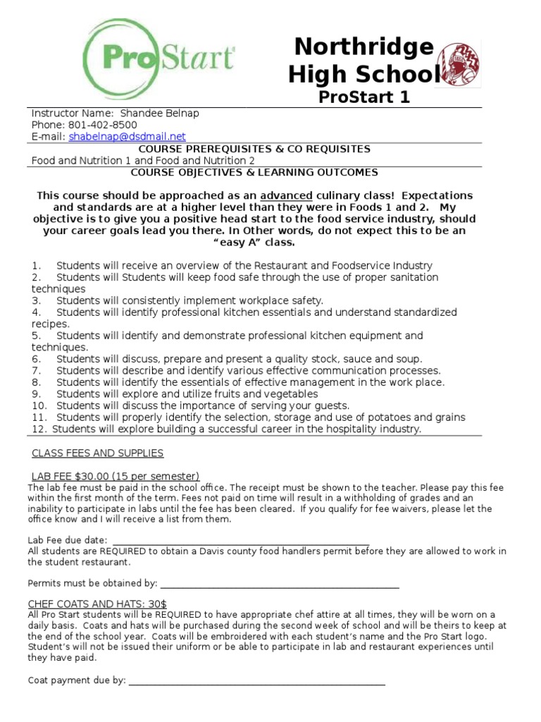 Prostart 1 Syllabus 2016-2017 | PDF | Test (Assessment) | Homework