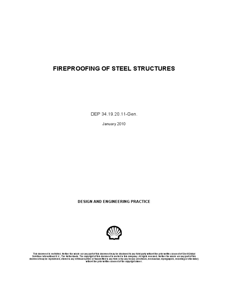Fire Proofing of Steel Structures | PDF | Structural Steel | Concrete