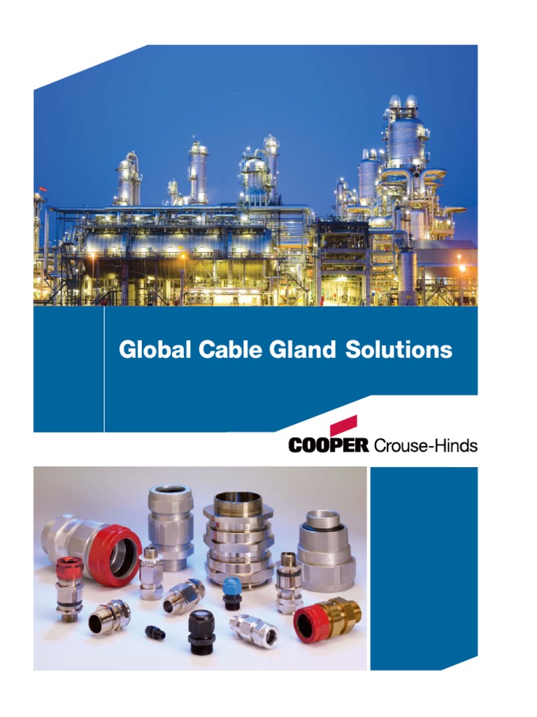 Cable Gland Catalog | Download Free PDF | Cable | Reliability Engineering