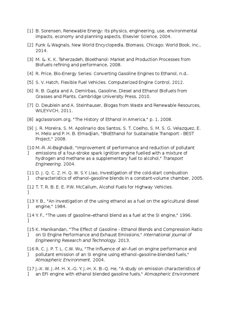 References For Shell RRL | PDF | Biofuel | Gasoline