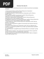 Fact Sheets Pagsulat NG Balita Filipino | PDF