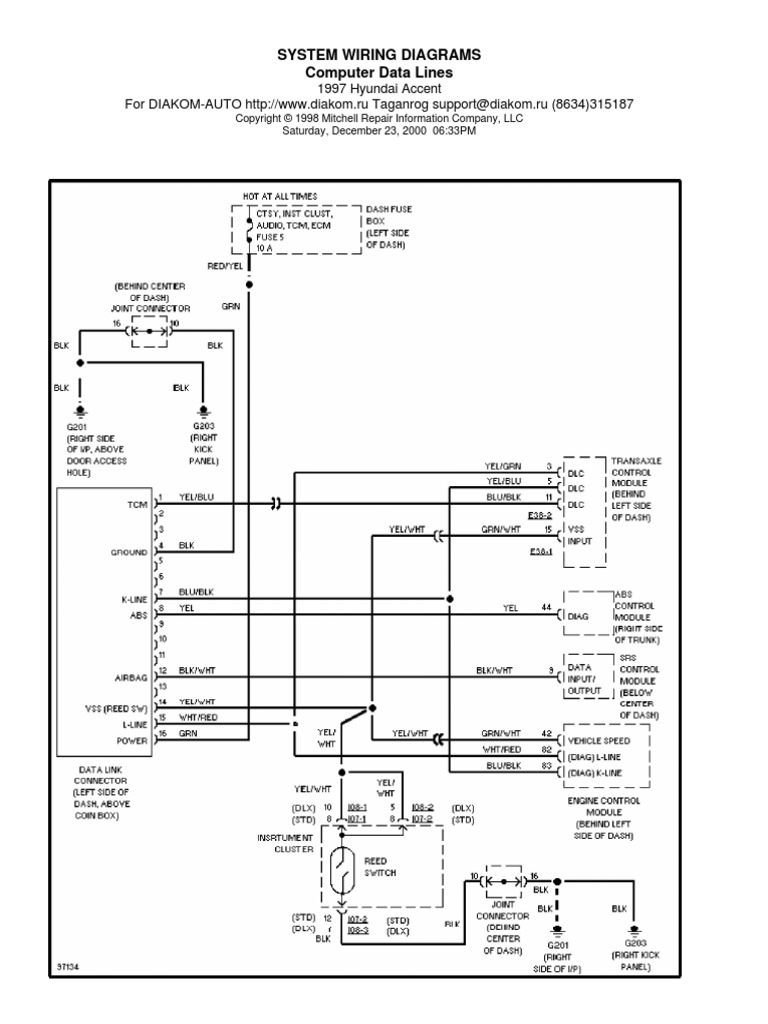 System Wiring Diagrams Computer Data Lines | PDF | Computers ...
