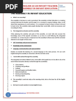 Activity Design (Ndep) | PDF | Classroom | Teachers