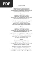 Caraga Hymn PDF | PDF