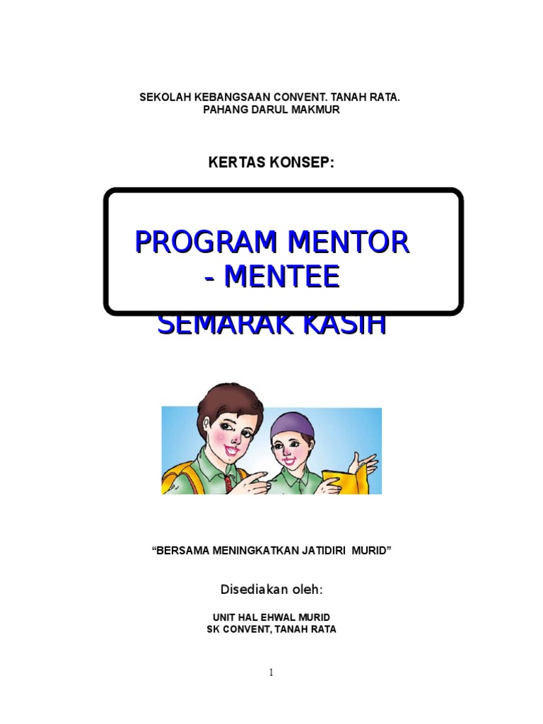 Kertas Konsep Program Mentor Mentee | PDF