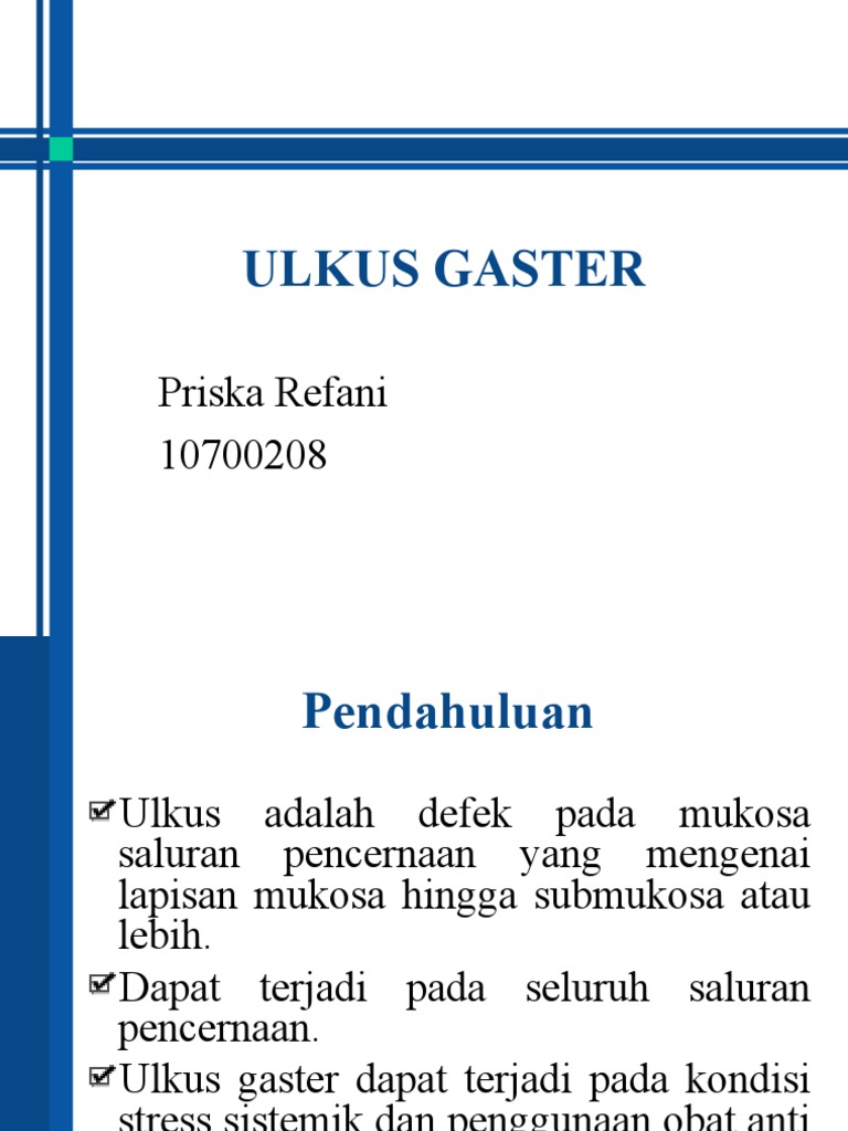Ulkus Gaster | PDF