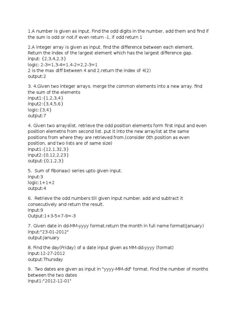 Java Pract Pdf String Computer Science Array Data Structure 5779