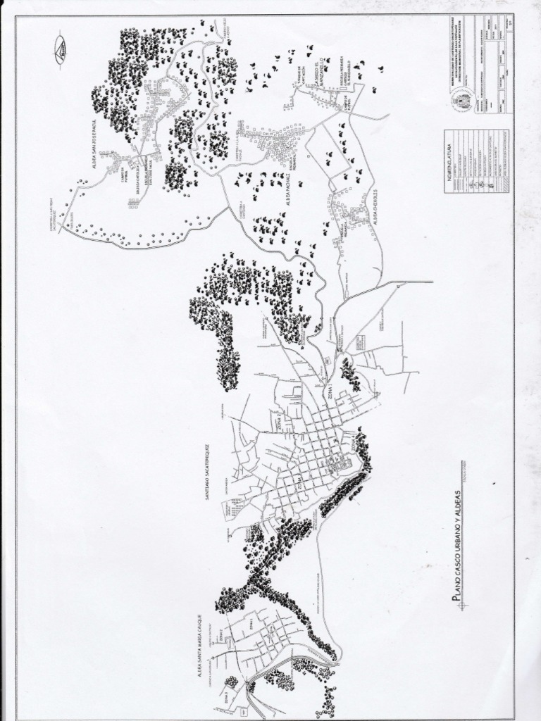 Mapa Municipio Santiago Sacatepequez | PDF