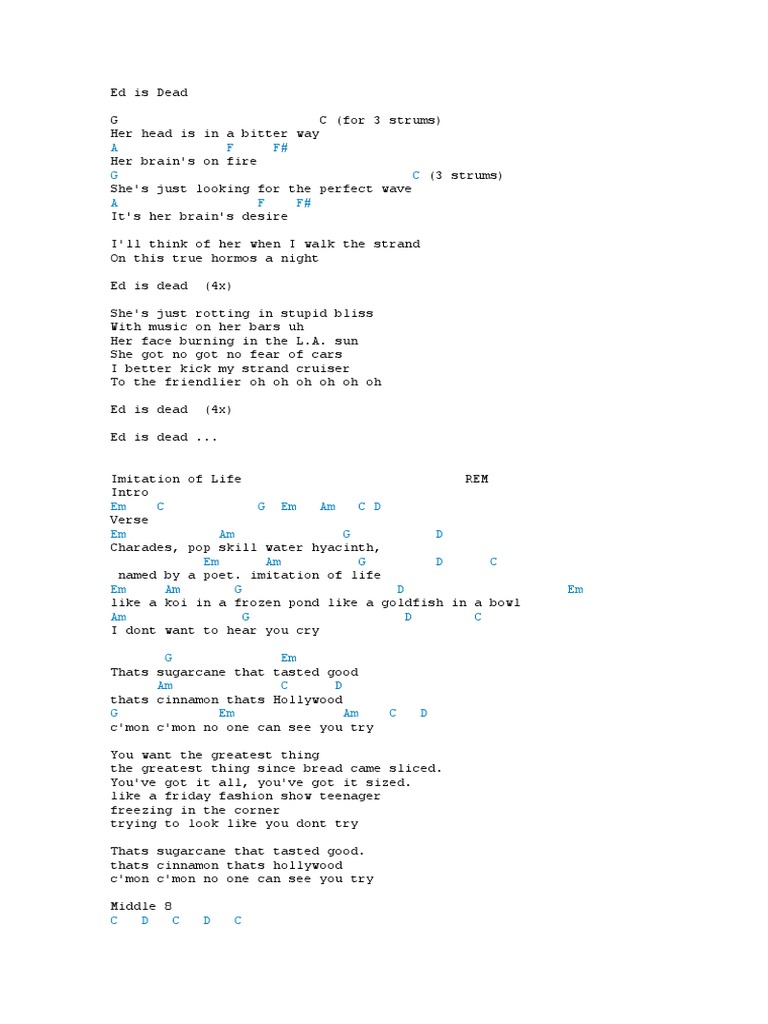 Ed Is Dead | PDF