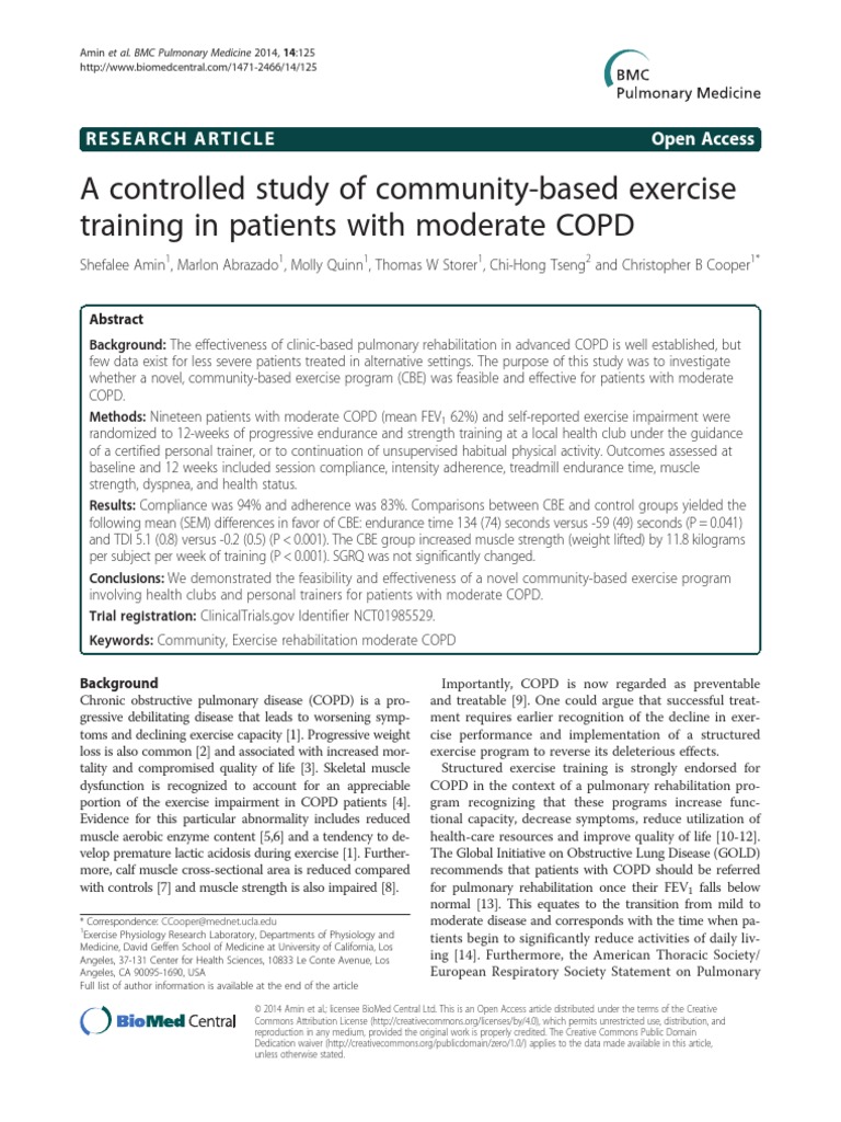 Af - Epoc | PDF | Chronic Obstructive Pulmonary Disease | Strength Training