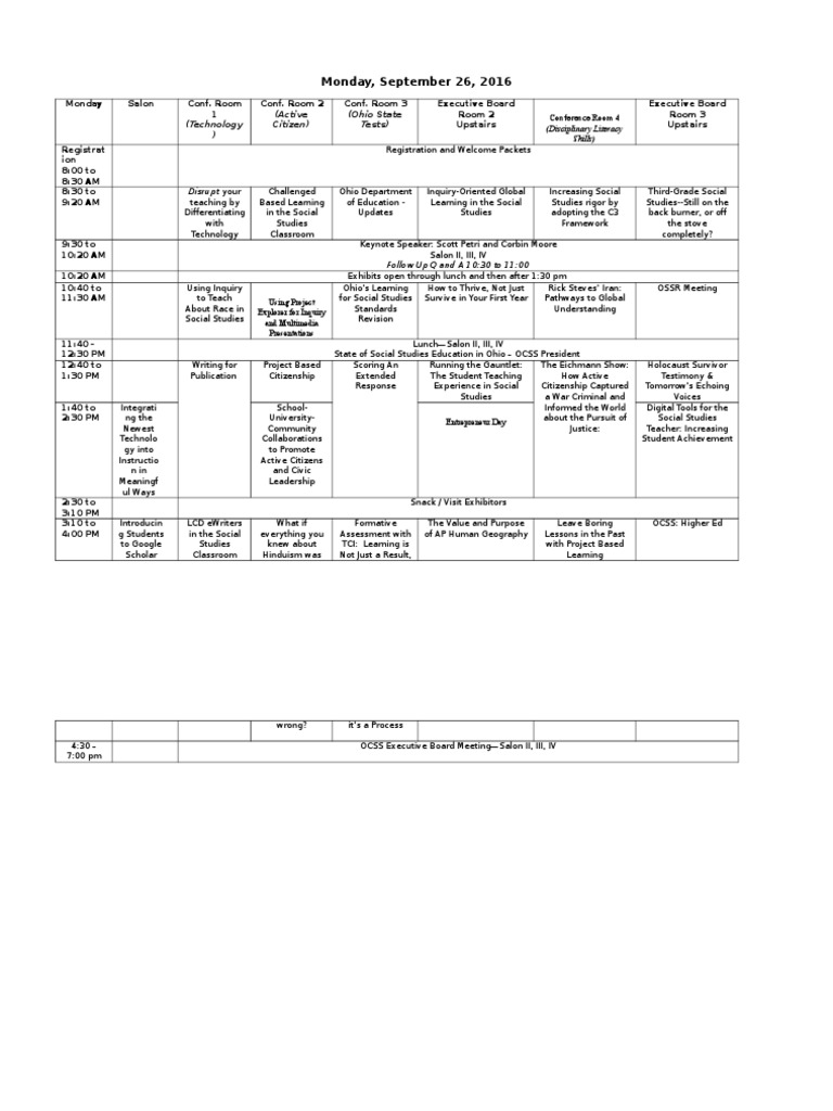 Conference Grid 2016 | PDF