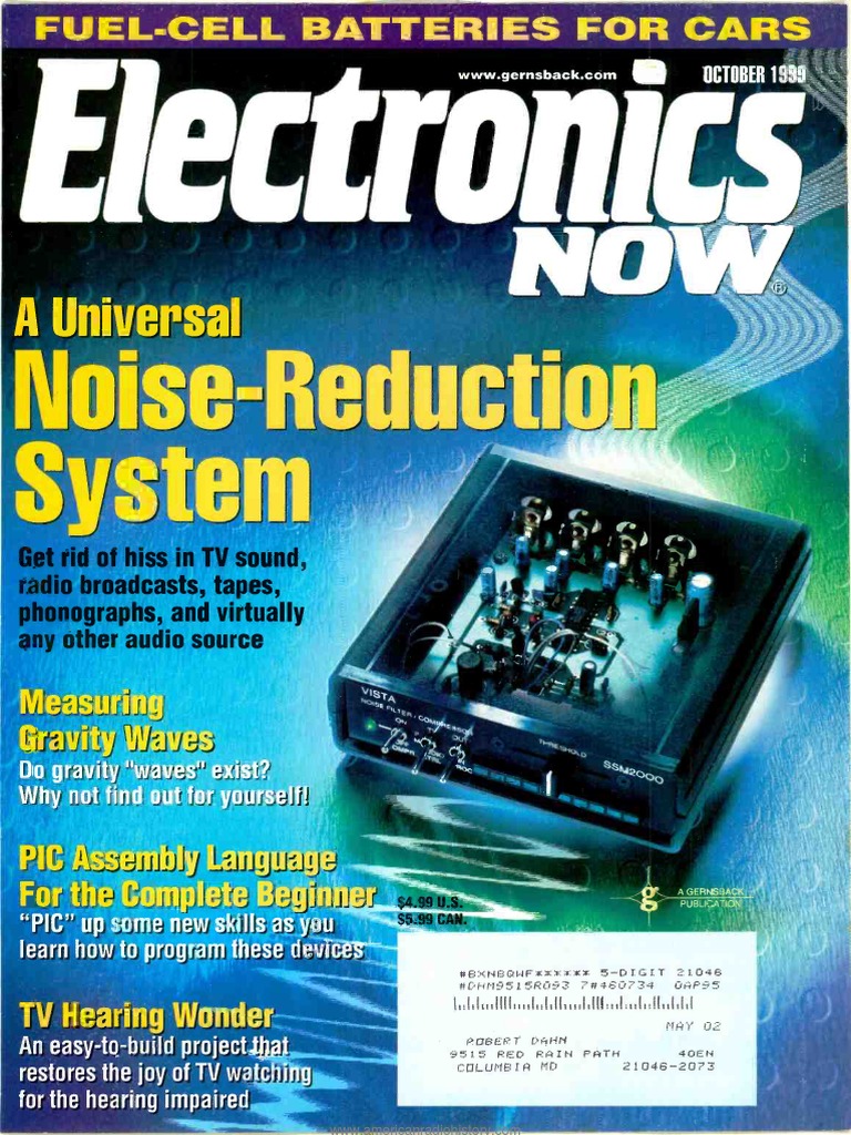 Re 1999 10 | PDF | Computer Monitor | Power Supply