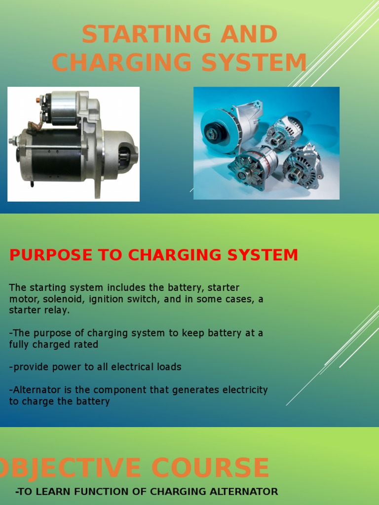 Charging System | Voltage | Rectifier