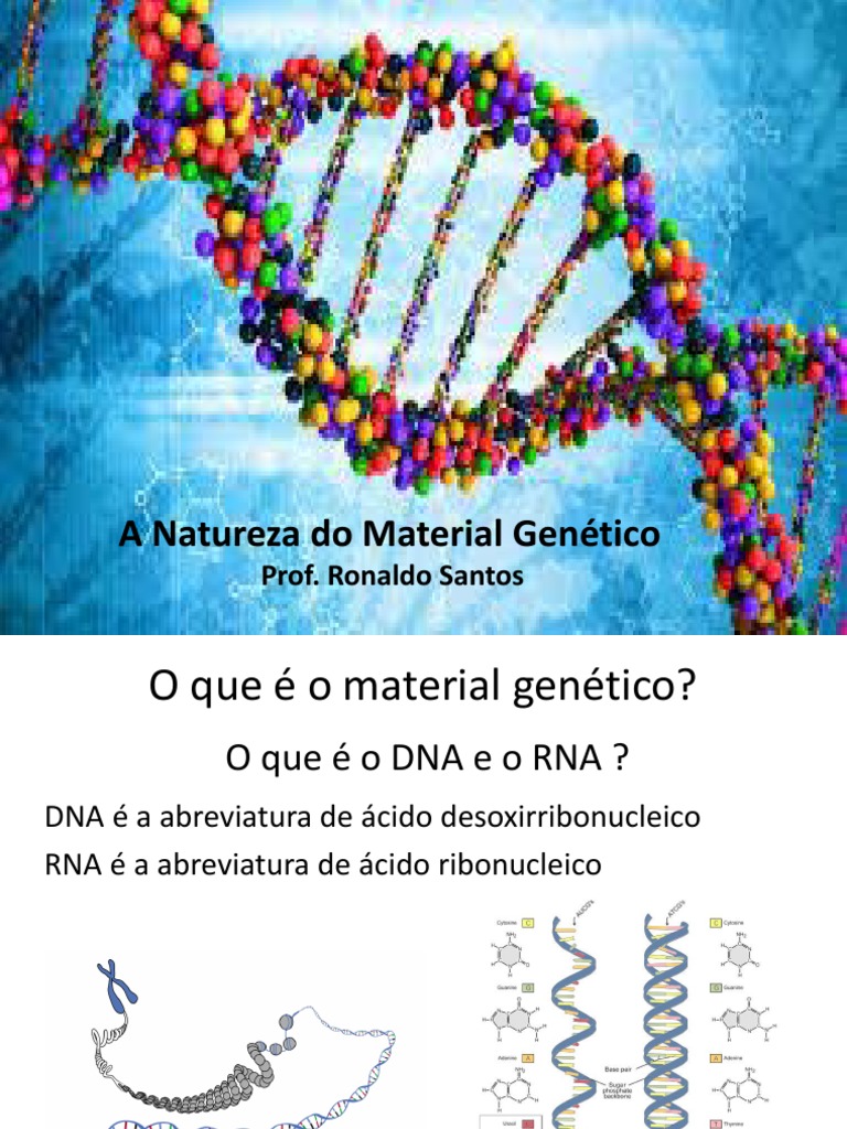 Material Genético | Replicação de DNA | DNA