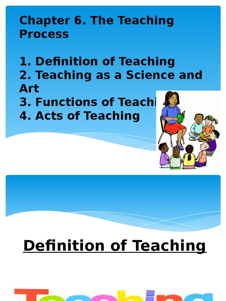The Teaching Process Pdf Motivation Motivational