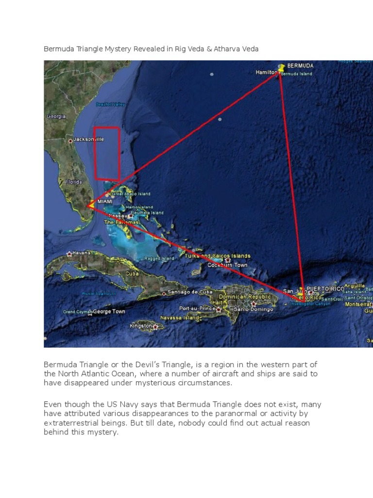 Bermuda Triangle Mystery Revealed in Rig Veda | PDF | Mars | Earth