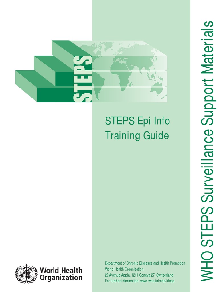 STEPS Epi Info Training Guide | PDF