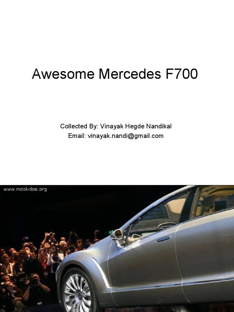 Overview of the Mercedes F700 | PDF