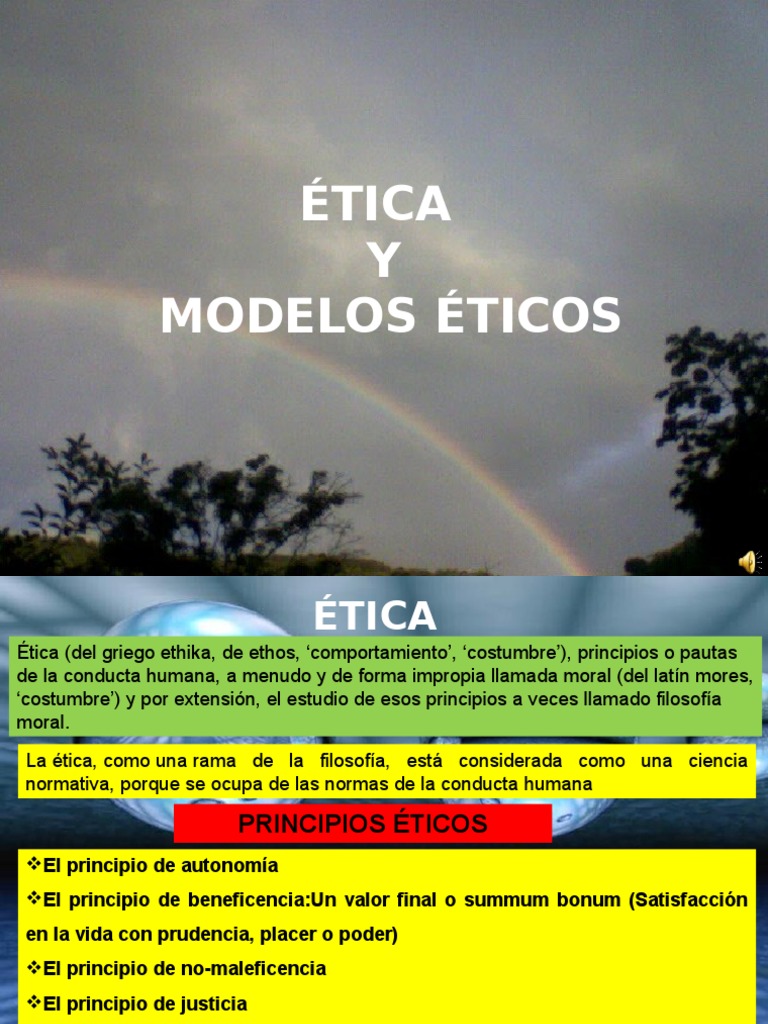 Ética y Modelos Éticos | PDF | Utilitarismo | Moralidad