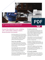 HP Color Laserjet Managed MFP E877Dn Printer Series: Datasheet | PDF ...