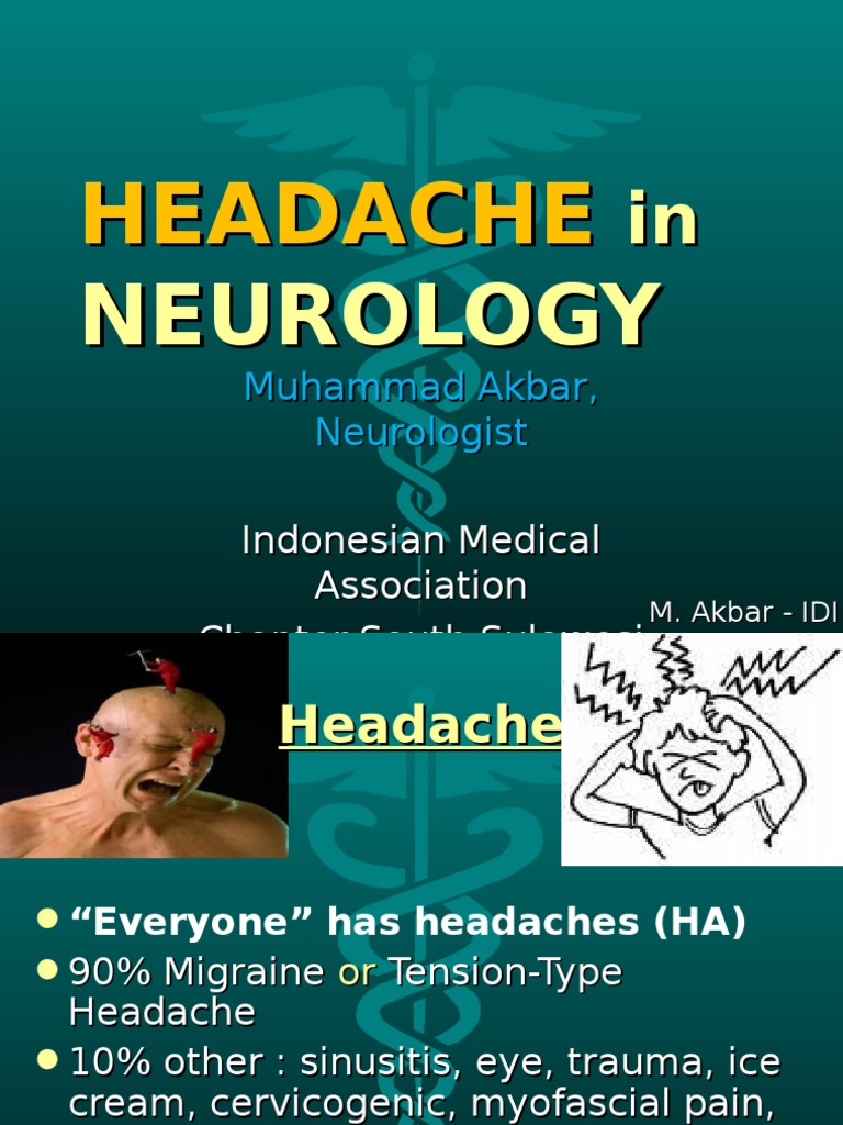 Headache Types and Management Overview | PDF | Headache | Migraine