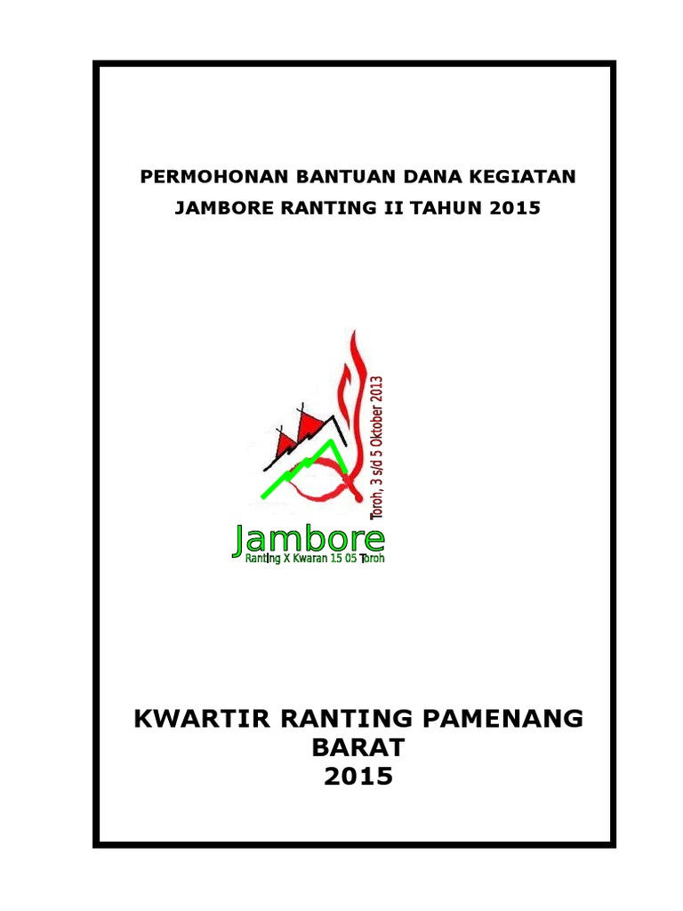 Proposal Kegiatan Jamran Untuk Donatur | PDF