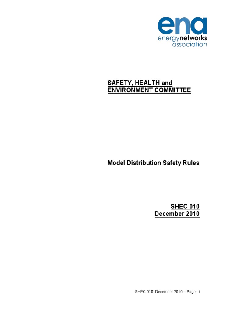 Distribution Safety Rules | PDF | High Voltage | Safety