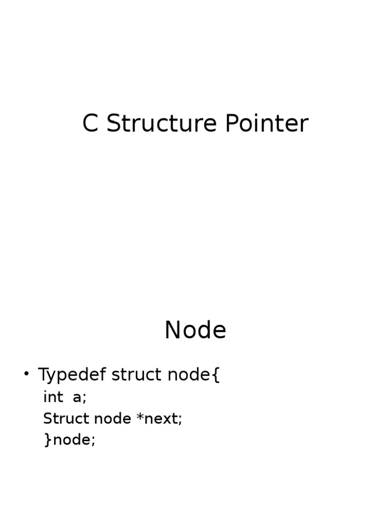 Structure Pointer | PDF Structure Pointer | PDF
