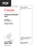 IMM 5707 (Family Info. Form) | PDF | Marriage | Passport