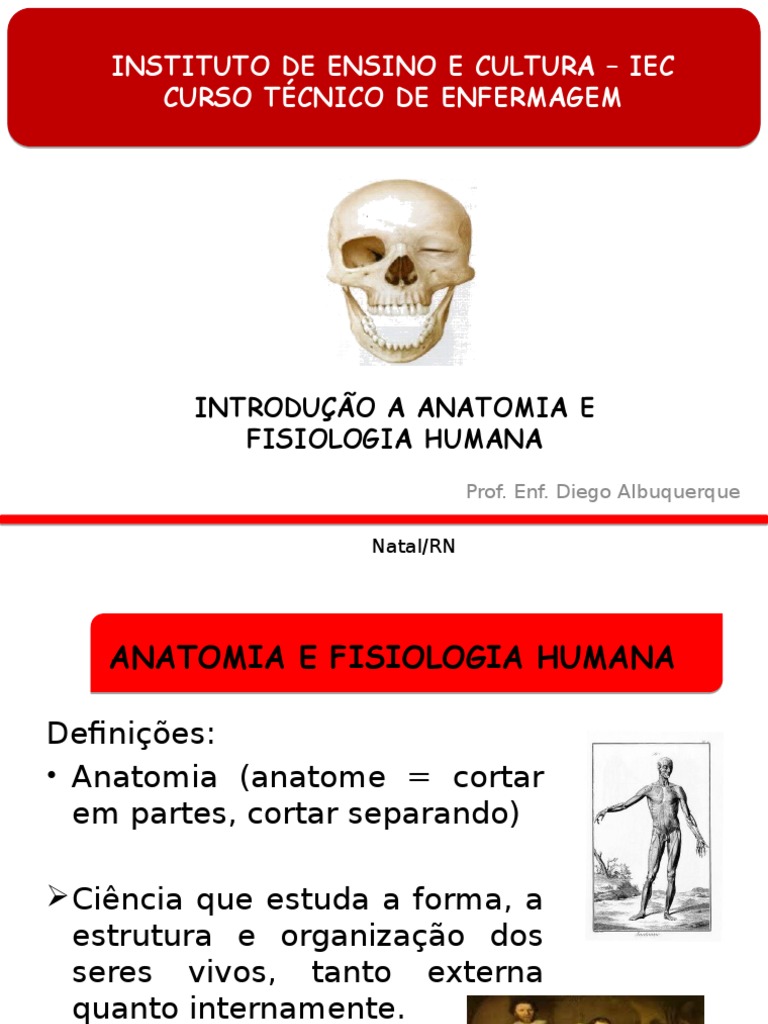Anatomia e Fisiologia Humana | PDF | Anatomia | Biologia