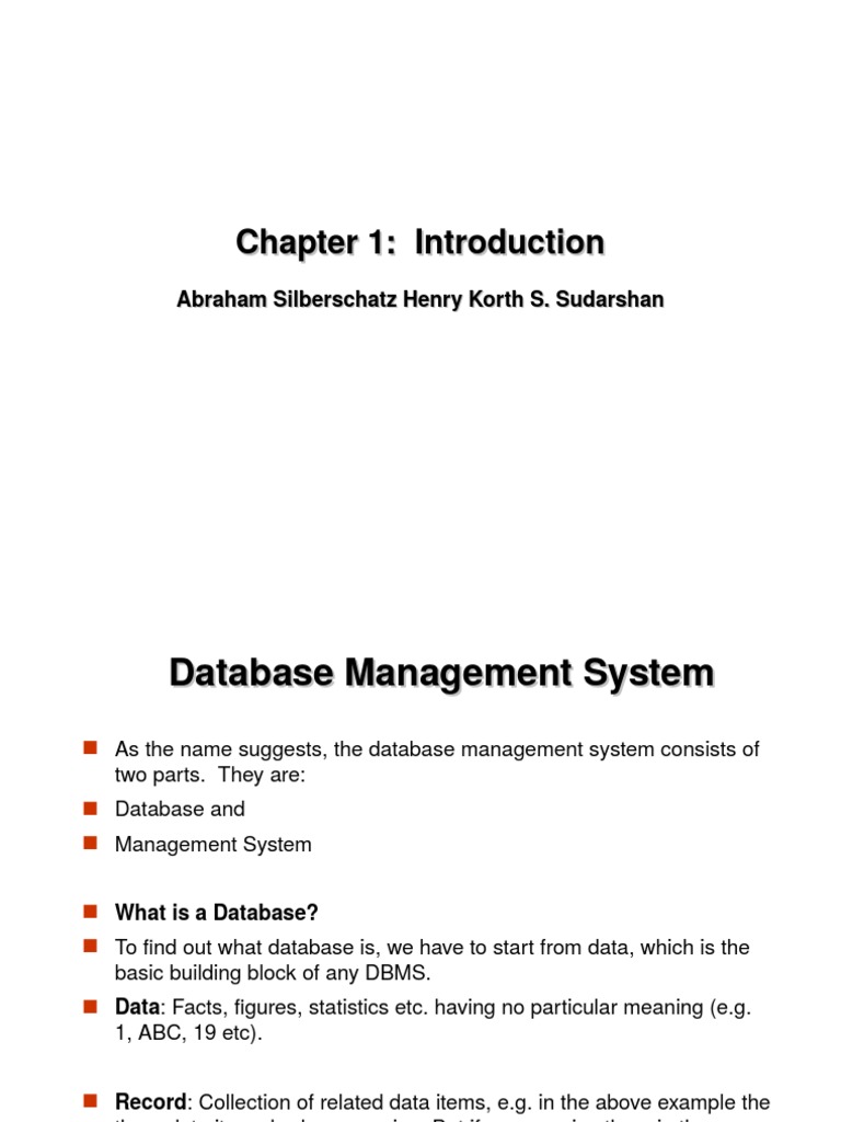 Dbms Introduction | Download Free PDF | Relational Database | Data Model