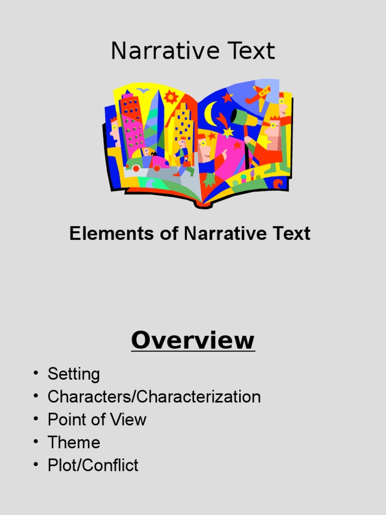 Elements of Narrative Text | PDF