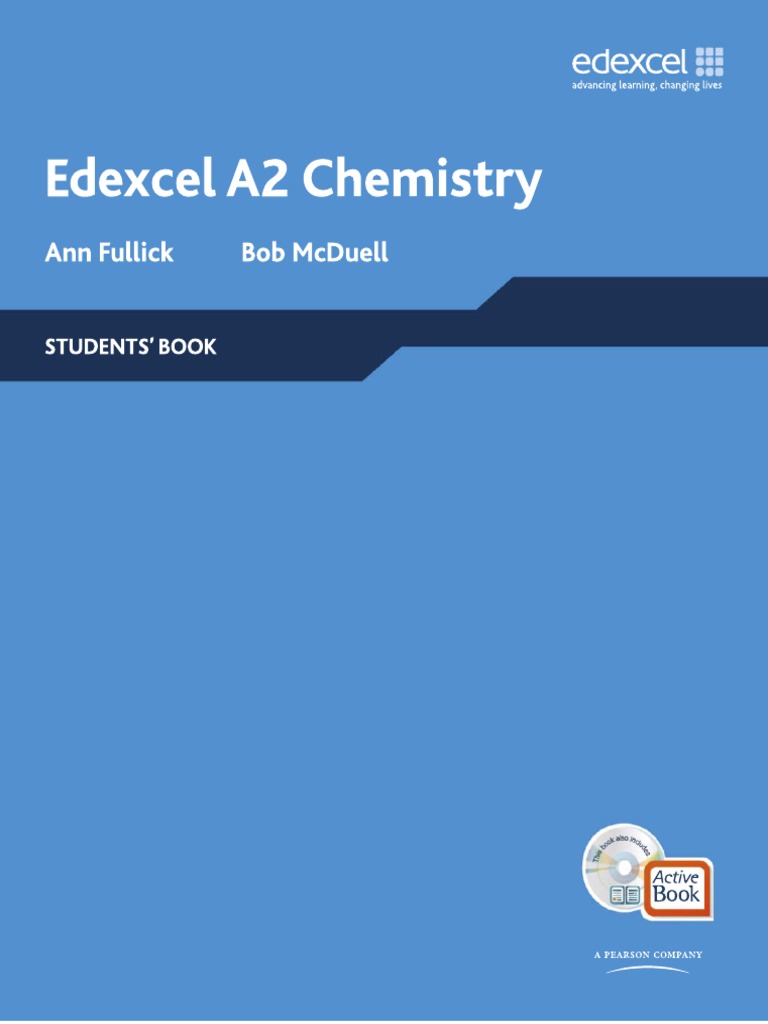 Edexcel A2 Chemistry Student Book | PDF